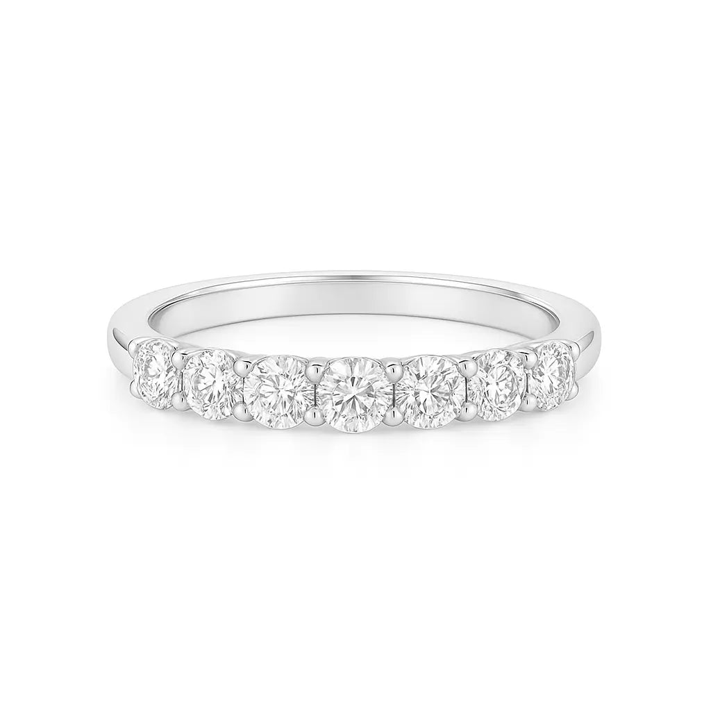 Eclipse Half Eternity Ring